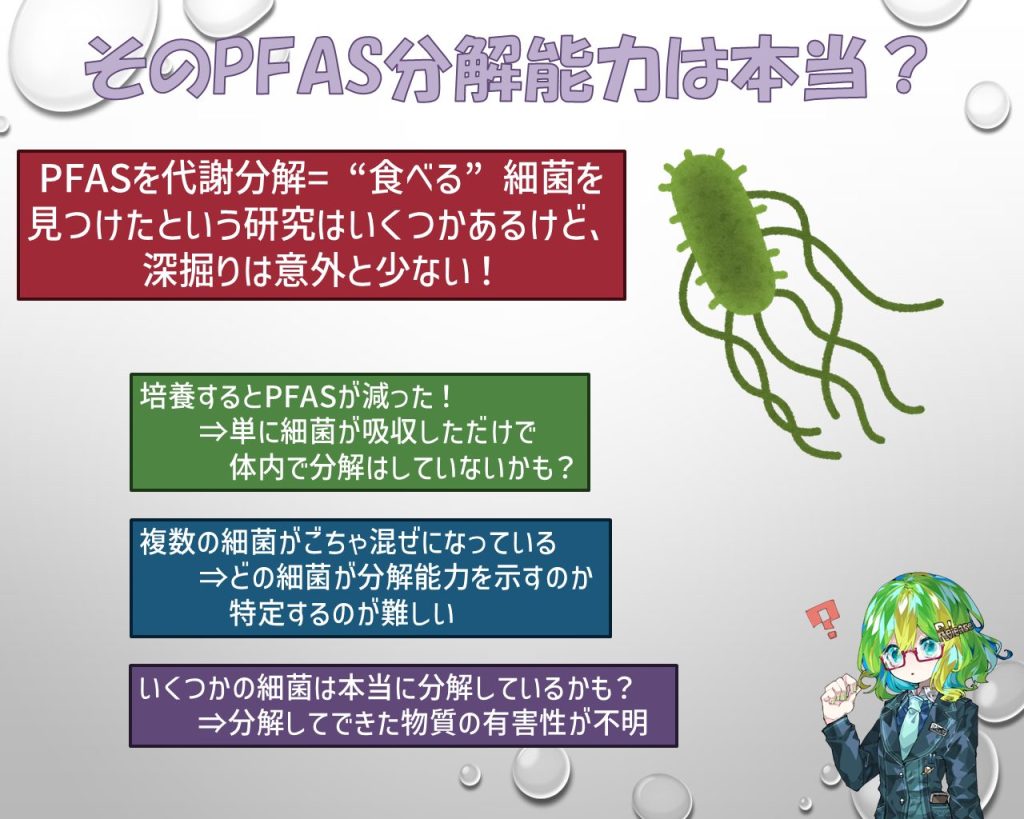 “永遠の化学物質”PFASを“食べる”能力を持つ細菌を発見！ - Lab BRAINS
